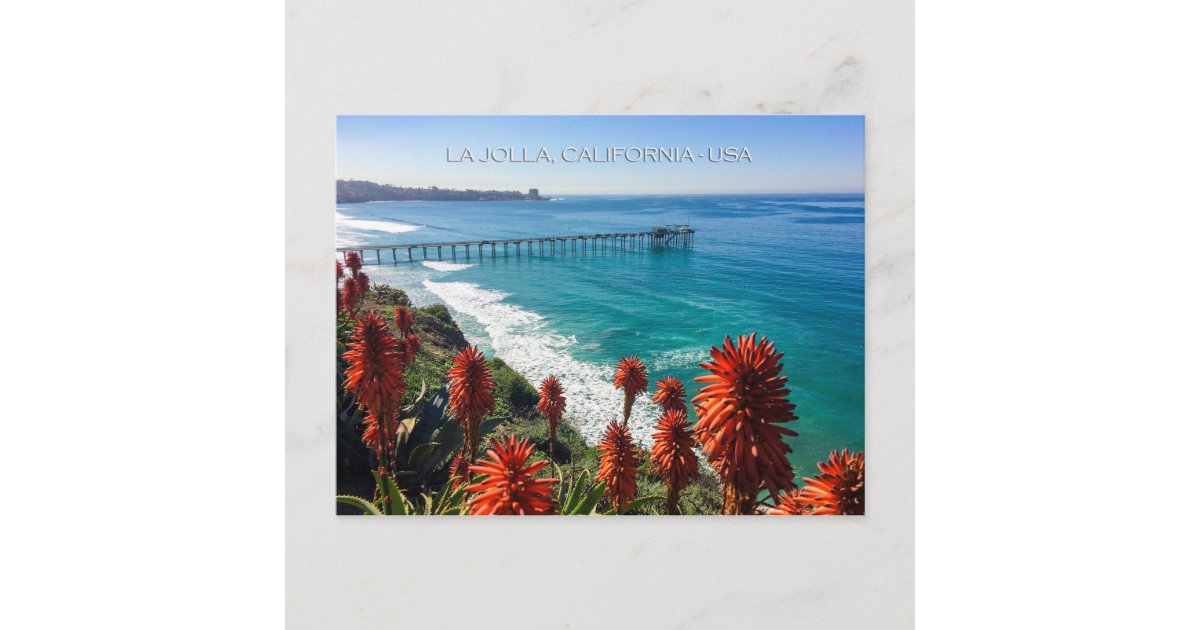 Picturesque La Jolla, California Postcard | Zazzle