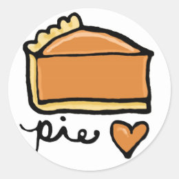 Pie Stickers | Zazzle