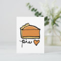 Pie Love! Postcard | Zazzle