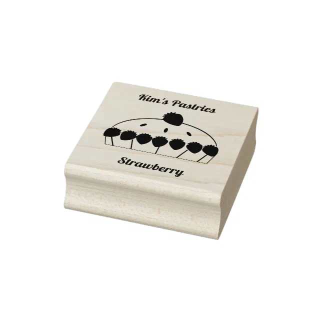 Pie or Bakery Art Stamp | Zazzle