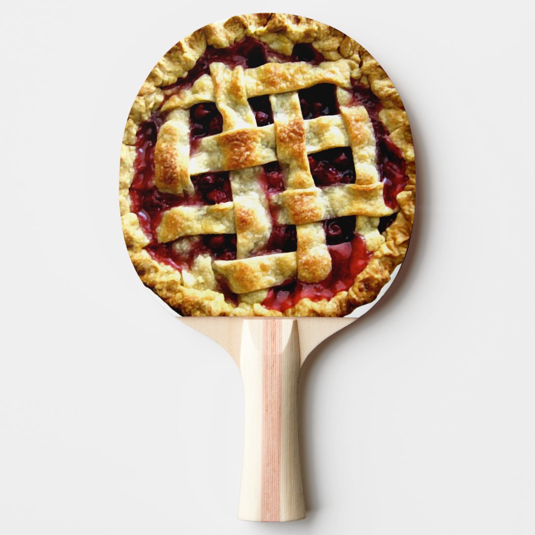 Pie Pong Ping-Pong Paddle | Zazzle