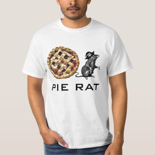 Pie Rat T-Shirt | Zazzle