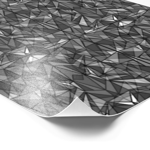 PiecedLayered 2x2 BandW Photo Print | Zazzle