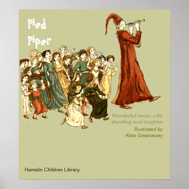 Pied Piper Poster | Zazzle