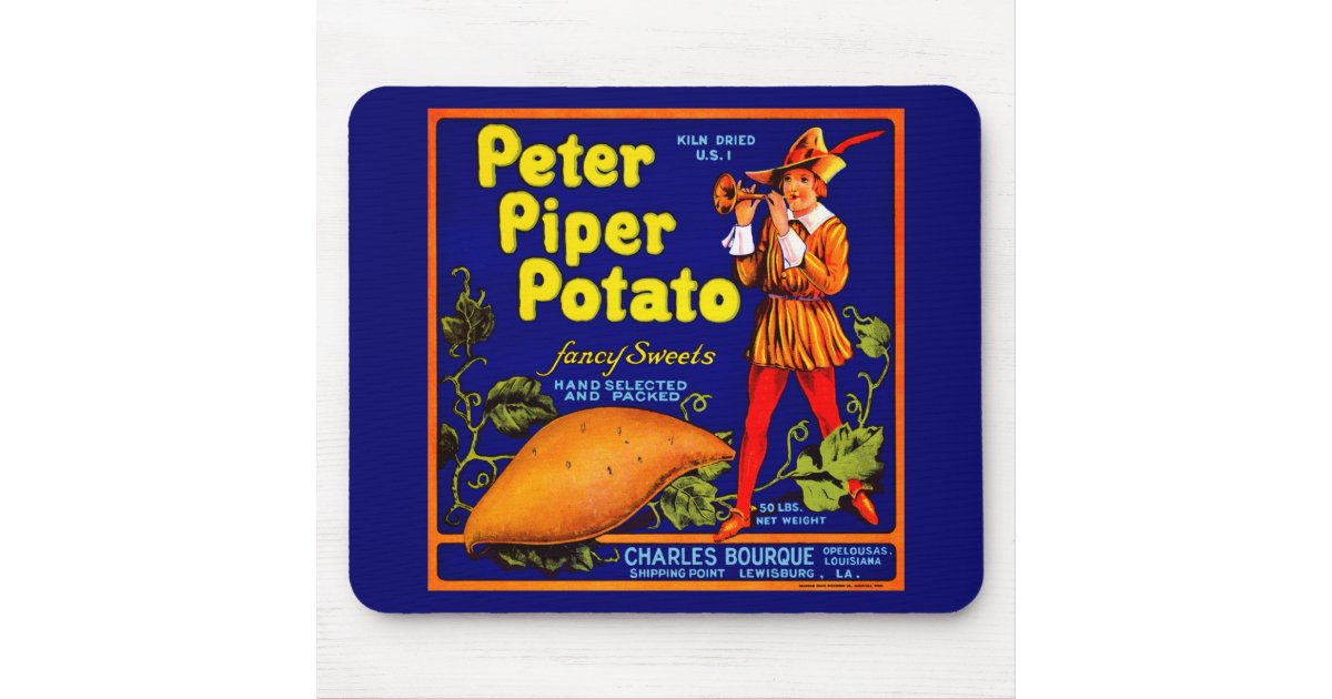 Pied Piper Potato Mouse Pad | Zazzle