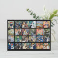 Pierre-Auguste Renoir - Masterpieces Grid Collage Thank You Card | Zazzle
