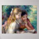 Pierre-Auguste Renoir - The Reading Poster | Zazzle