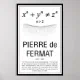 Pierre de Fermat Poster | Zazzle