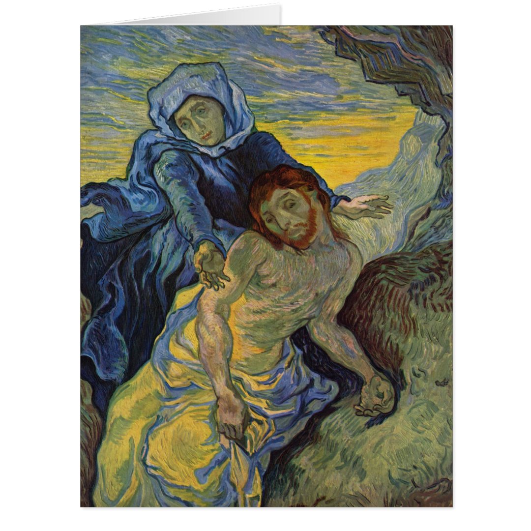 Pieta: Mary & Jesus Easter Card | Zazzle