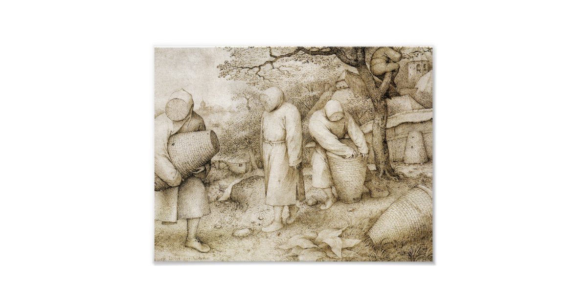 Pieter Bruegel the Elder - The Beekeepers Photo Print | Zazzle