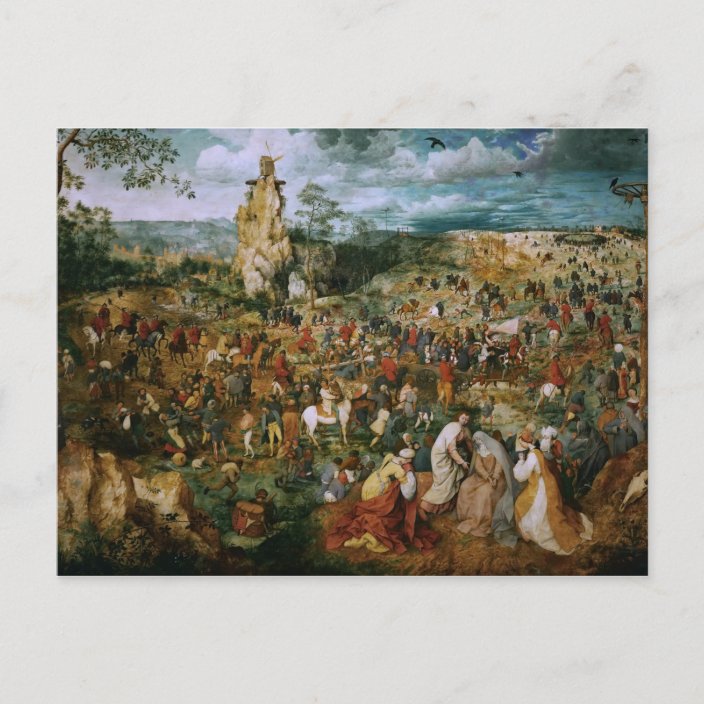 Pieter Bruegel the Elder-The Procession to Calvary Postcard | Zazzle.com