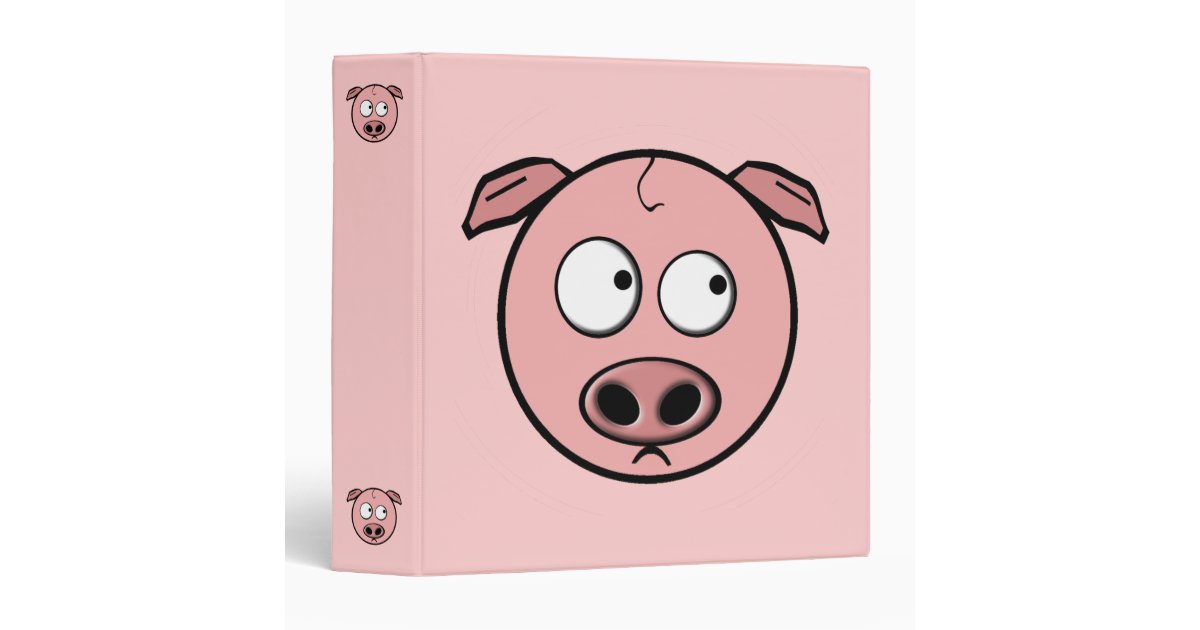 Pig Binder | Zazzle