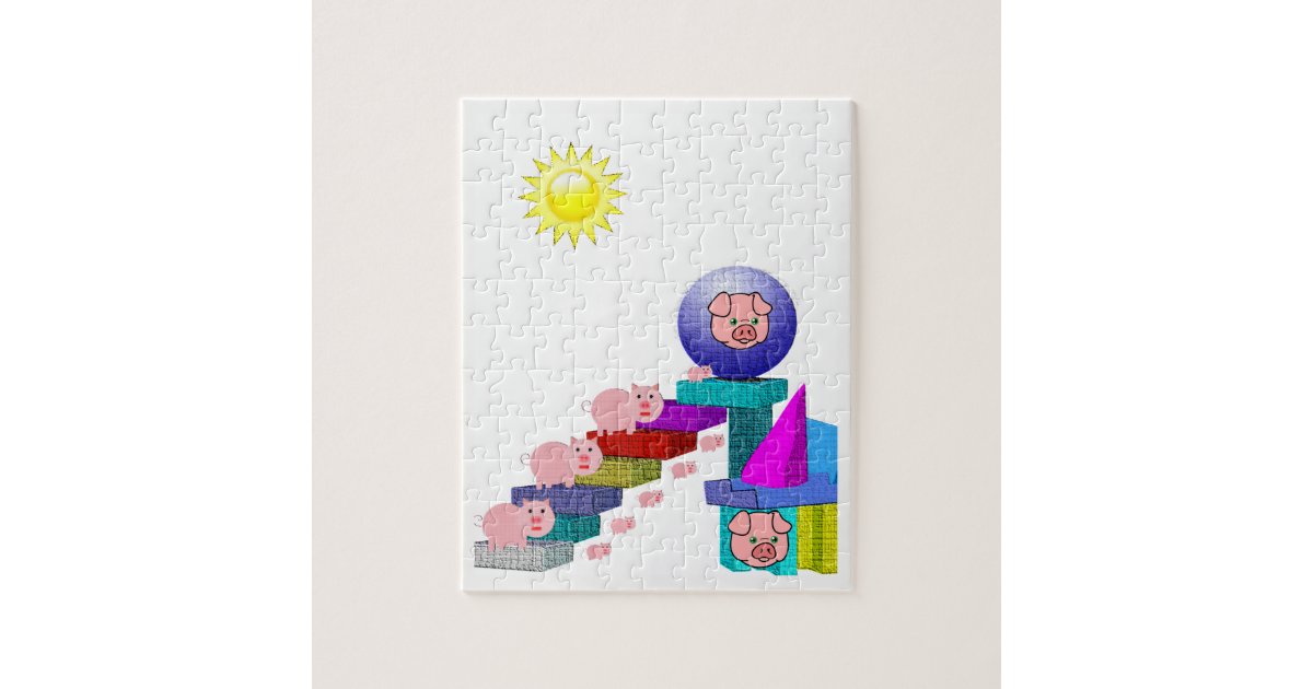 Pig Jigsaw Puzzle | Zazzle