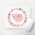 Pig Mandala mousepad | Zazzle
