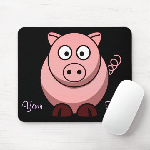 Pig Mouse Pad | Zazzle