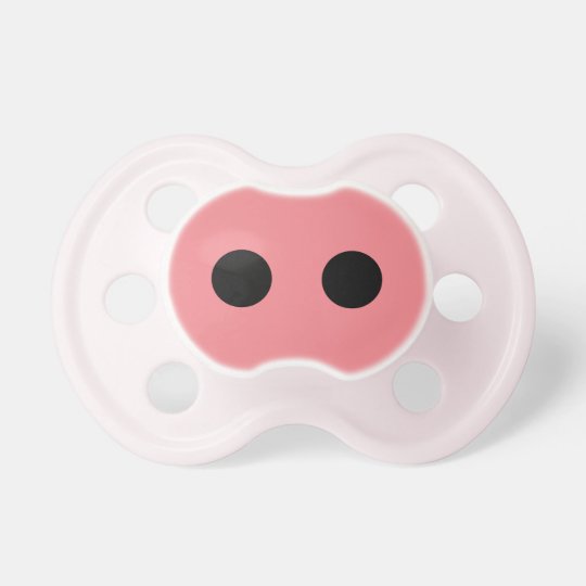 Pig Nose Pacifier | Zazzle.com