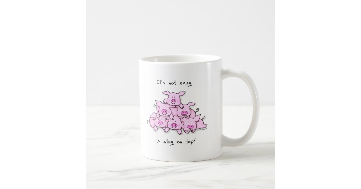 Pig Pyramid Coffee Mug | Zazzle