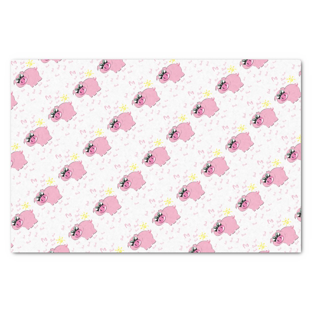 pig tissue paper | Zazzle