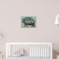 Pig with Piglets Poster | Zazzle