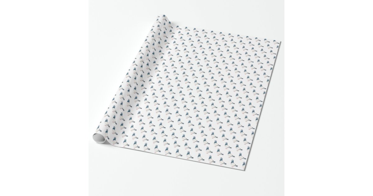 Pigeon Bird Art Wrapping Paper | Zazzle