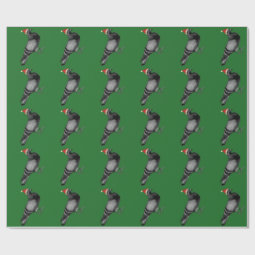pigeon christmas wrapping paper | Zazzle