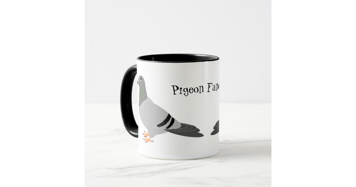 Pigeon Design Mug | Zazzle