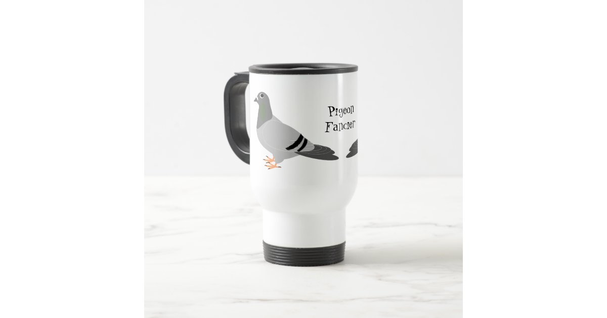 Pigeon Design Travel Mug | Zazzle