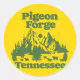 Pigeon Forge Tennessee Classic Round Sticker | Zazzle
