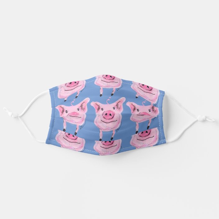 Piggies Face Mask | Zazzle.com
