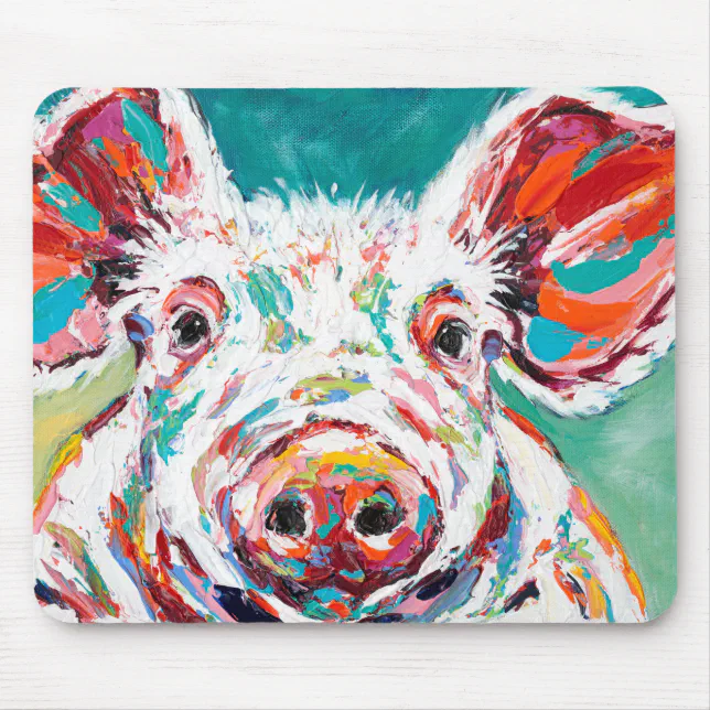 Piggy Mouse Pad | Zazzle