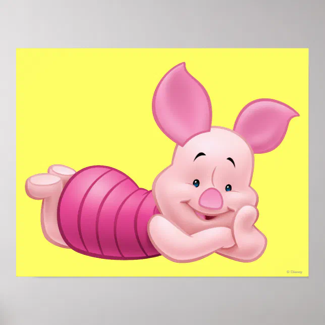 Piglet 1 poster | Zazzle