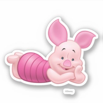 Piglet 1 sticker | Zazzle