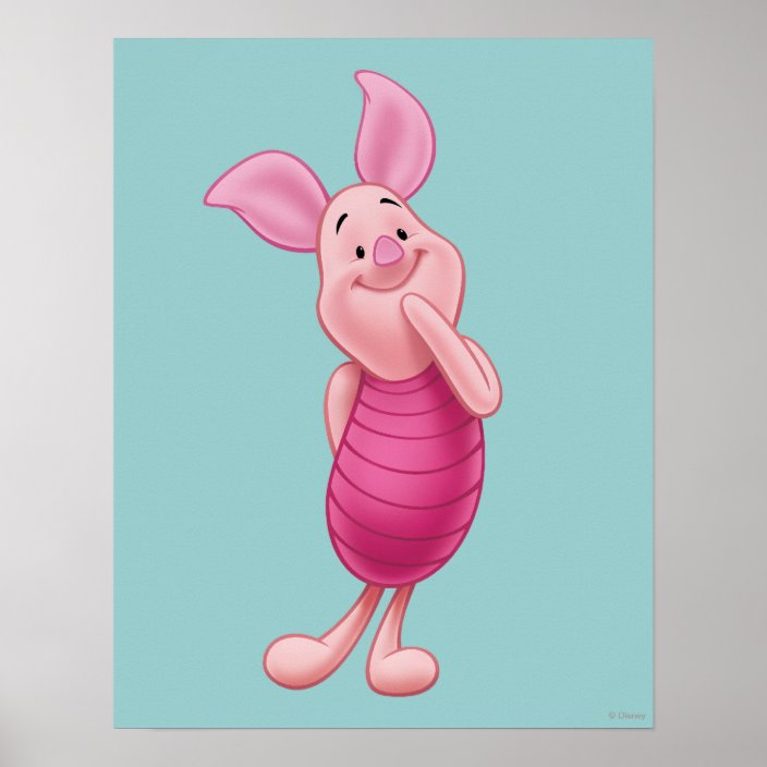 Piglet 5 poster | Zazzle.com