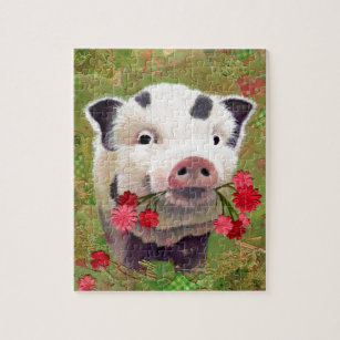 Pig Jigsaw Puzzles | Zazzle