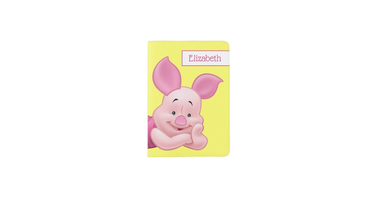 Piglet - Name Passport Holder | Zazzle