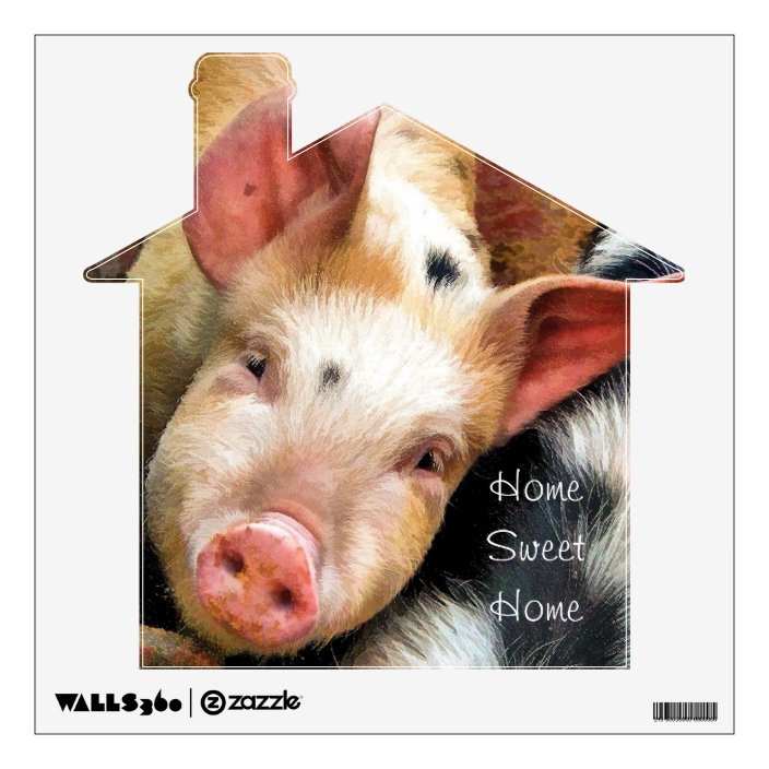 PIGS WALL STICKER | Zazzle.com