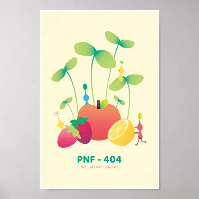 Pikmin Planet Poster | Zazzle