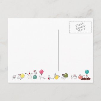 Pilates for wine lovers postcard, salmon postcard | Zazzle