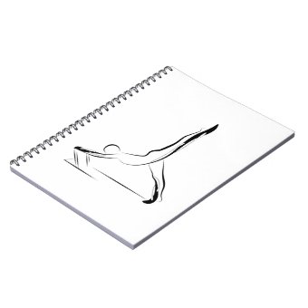 Pilates pose notebook | Zazzle