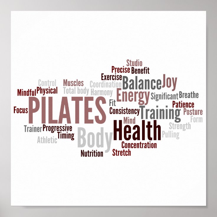 PILATES Poster | Zazzle