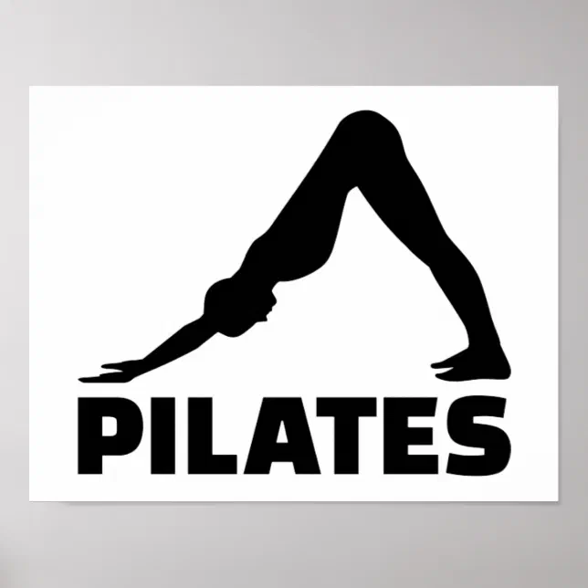 Pilates Poster | Zazzle