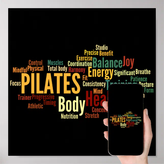PILATES Poster | Zazzle
