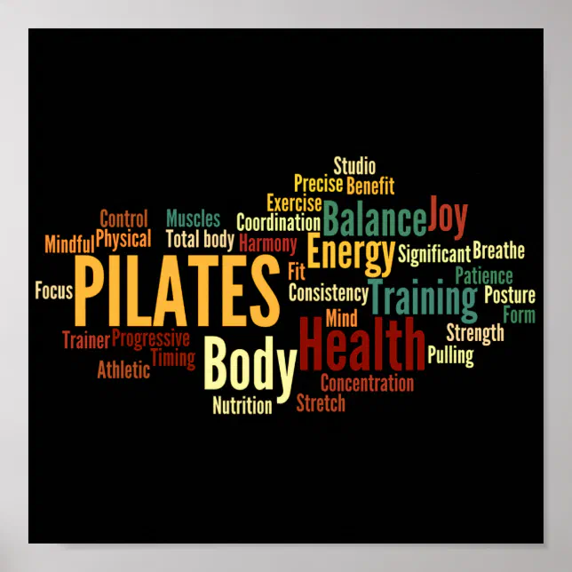PILATES Poster | Zazzle