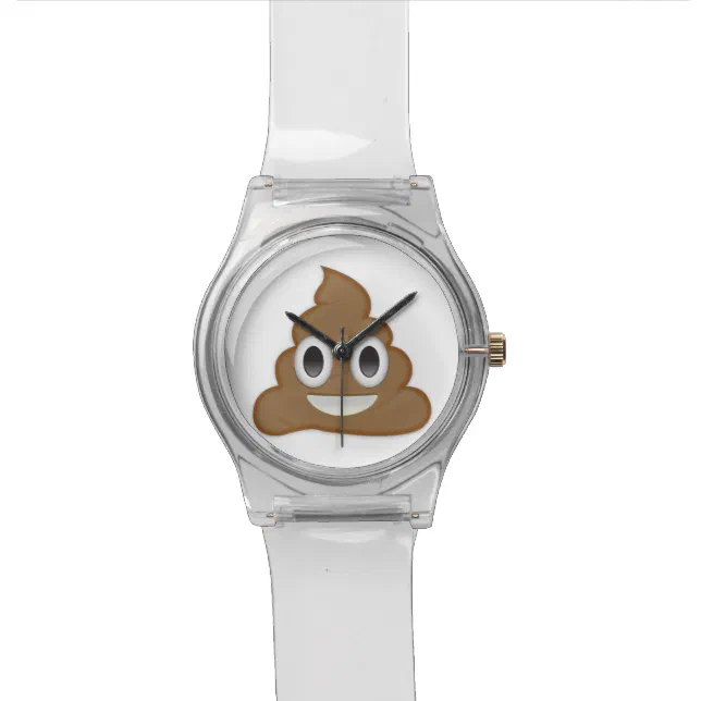 Pile Of Poo Emoji Watch | Zazzle