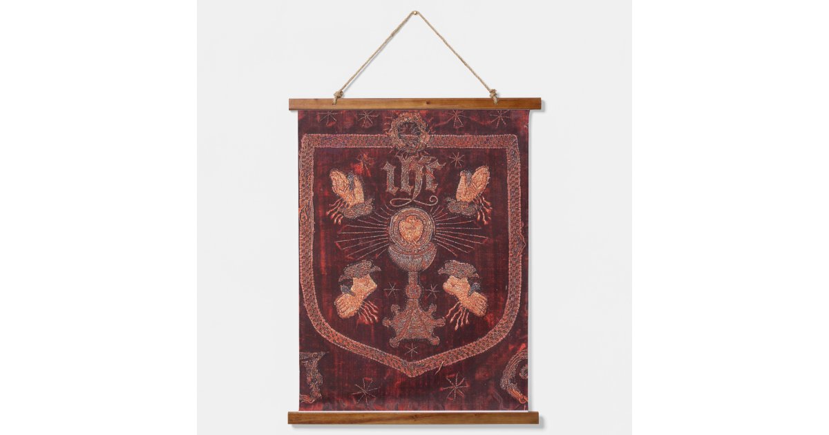 Pilgrimage of Grace Banner (English Martyrs) Hanging Tapestry | Zazzle