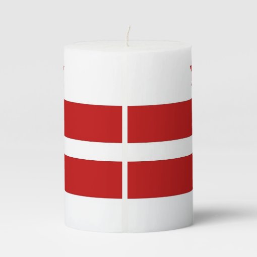 Pillar Candle flag of Washington DC, USA | Zazzle