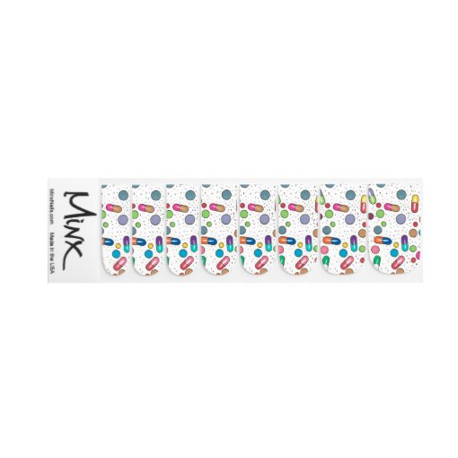 Pills Minx Nail Wraps | Zazzle