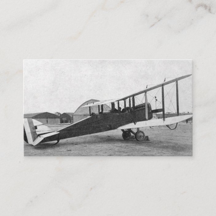 Pilot Aviation Airplane Vintage Business Card | Zazzle.com