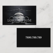 Pilot Aviator Stewardess Plane Sky Air Post Port Business Card | Zazzle