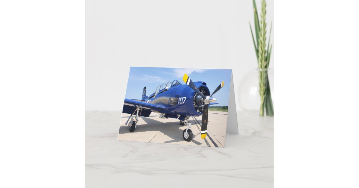 Pilot Birthday Card | Zazzle